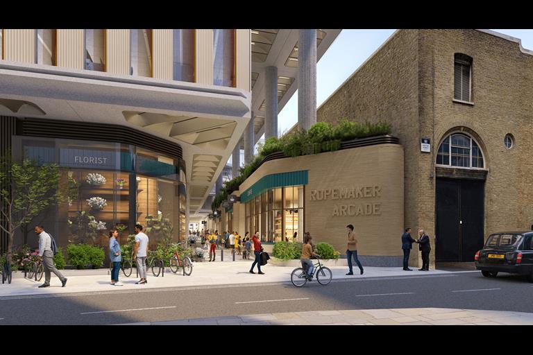 SOM submits plans to replace Linklaters’ City HQ with two office towers ...